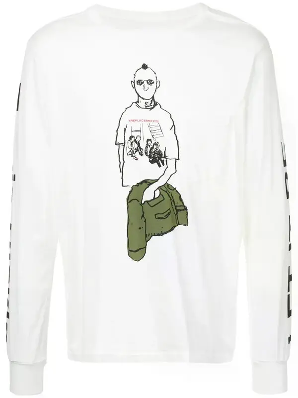 TAKAHIROMIYASHITA THESOLOIST. Printed T-shirt - White