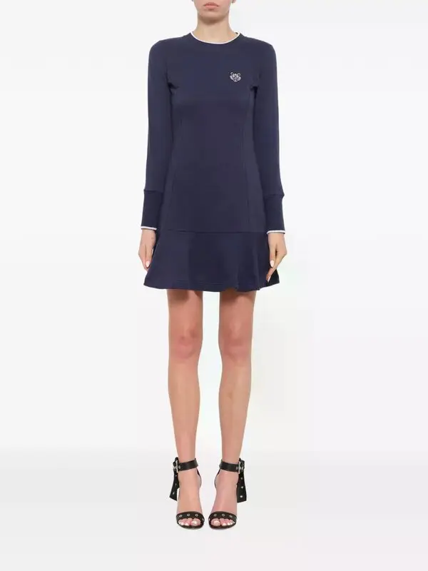 Kenzo Tiger Patch Dress - Blue