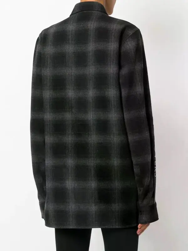 COUNTY OF MILAN Check Printed Shirt