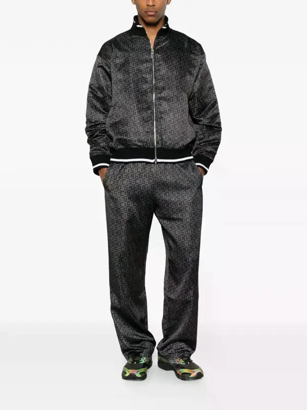 Gcds Logo Monogram Zip-up Jacket