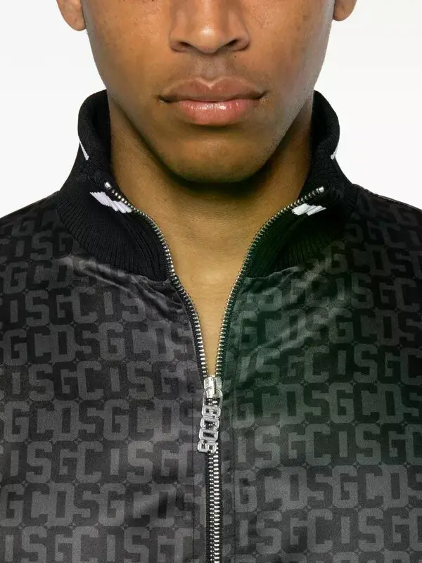 Gcds Logo Monogram Zip-up Jacket