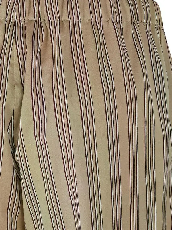 Antonelli Firenze Steven Striped Wide-leg Trousers