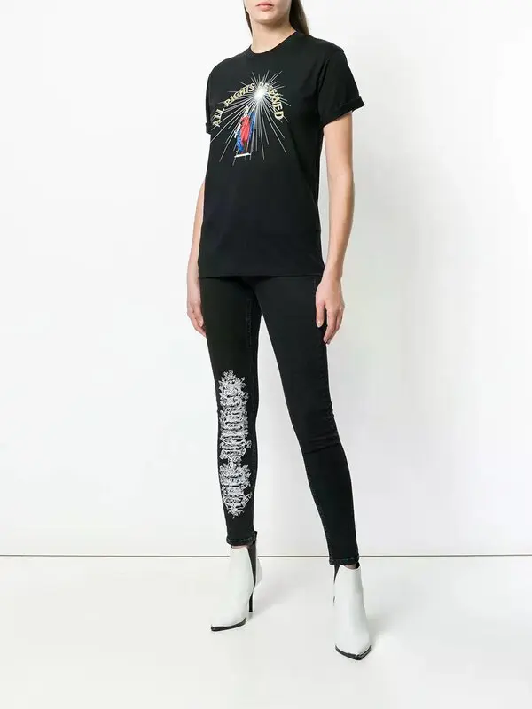 Off-White All Rights Reserved" Cotton T-shirt