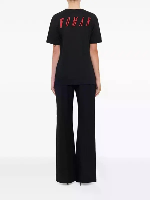Off-White All Rights Reserved" Cotton T-shirt - Black