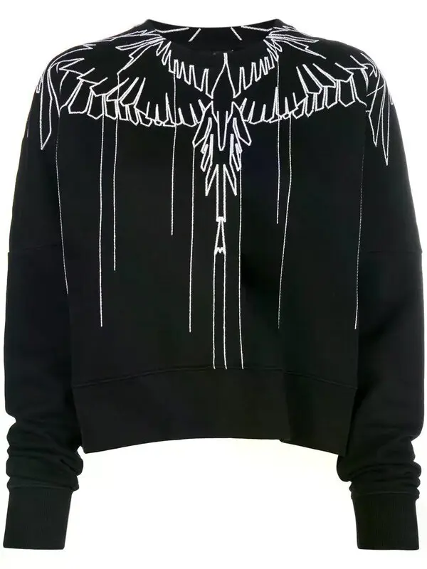 COUNTY OF MILAN Graphic Sweatshirt - Black