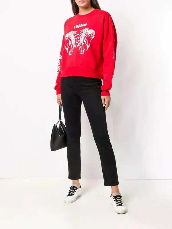 COUNTY OF MILAN Tattoo Print Sweatshirt
