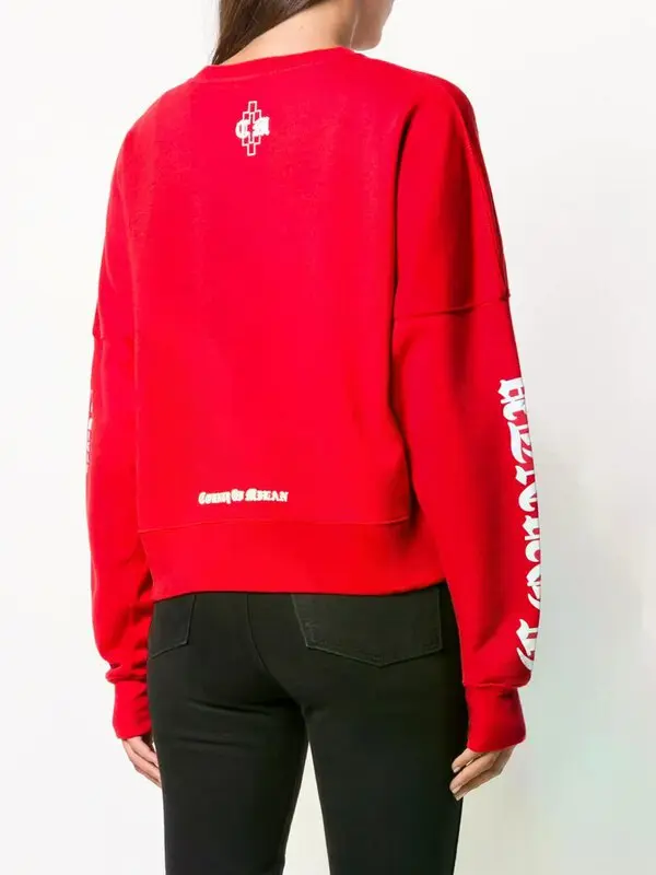COUNTY OF MILAN Tattoo Print Sweatshirt
