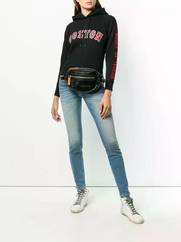 COUNTY OF MILAN Marcelo Burlon Boston Script Hoodie