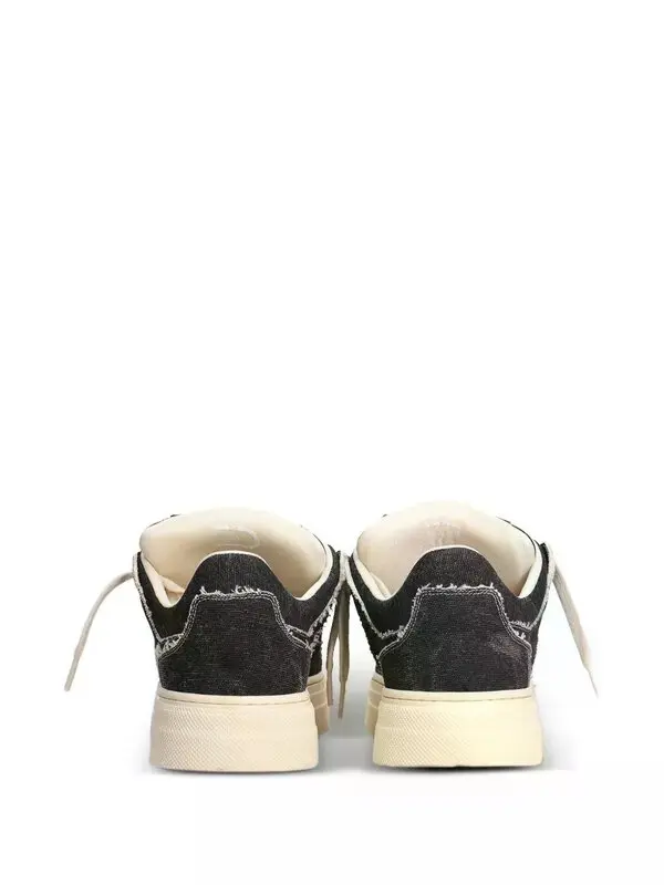 DEMNA 592 Distressed-effect Panelled Sneakers