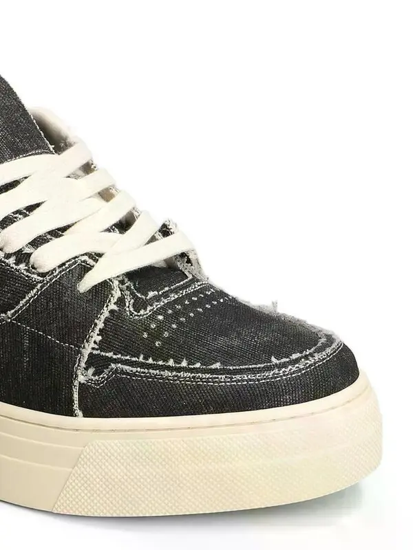 DEMNA 592 Distressed-effect Panelled Sneakers