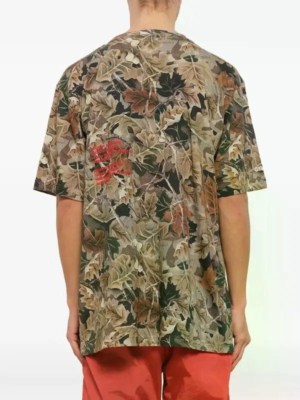 Heron Preston Leaf-print T-shirt