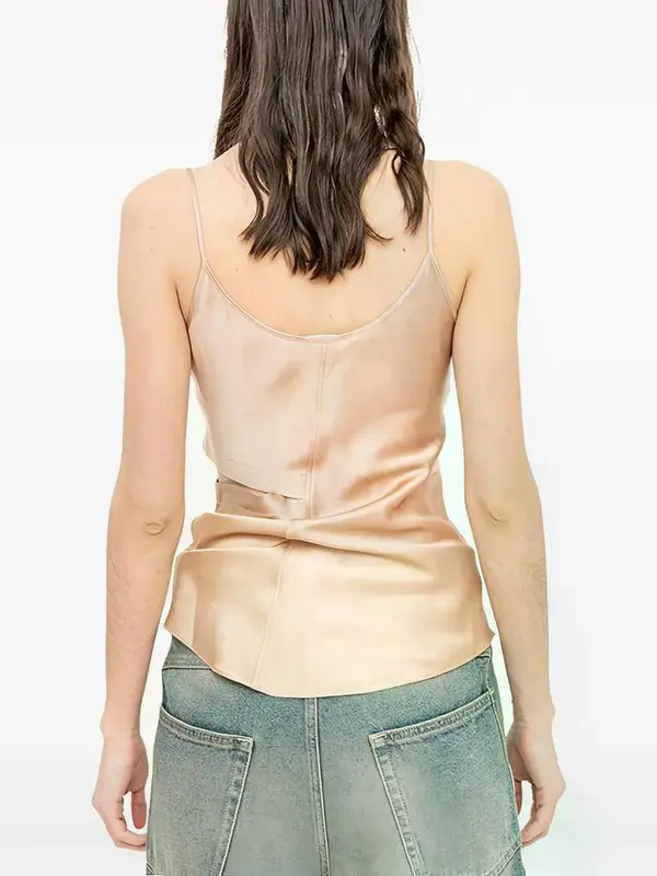 Andrea Ya'aqov Asymmetric Cut-out Tank Top