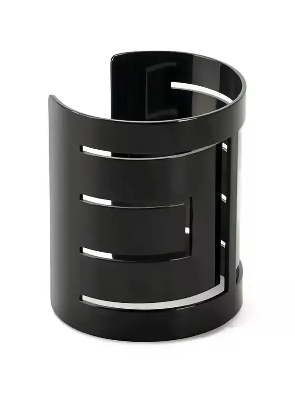 Elisabetta Franchi Logo-embossed Cuff Bracelet