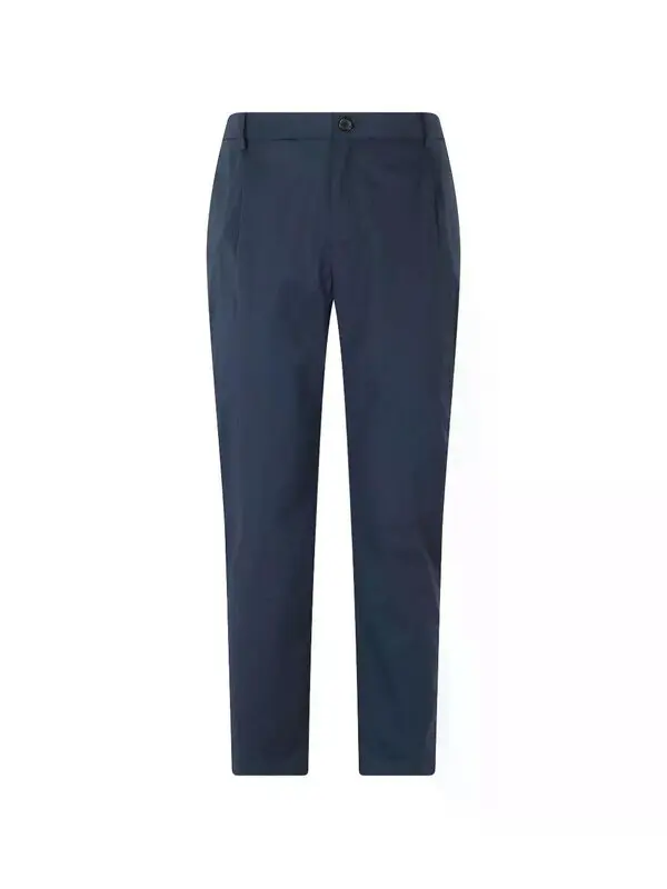 DEPARTMENT 5 Pleated Flap-pocket Chino Trousers - Blue