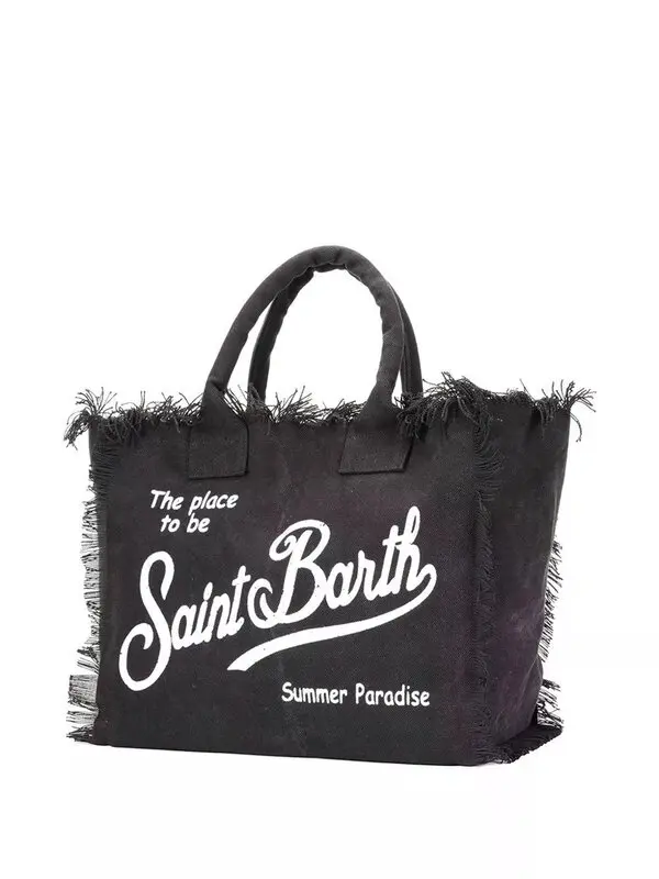 MC2 SAINT BARTH Logo Print Tote Bag