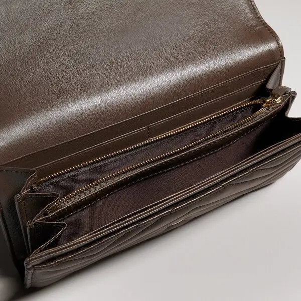 Gucci Gg Marmont Continental Wallet Leather - Brown