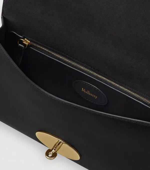 Mulberry Leather Lily Clutch Bag