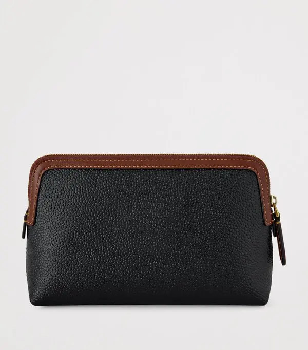 Mulberry Small Scotchgrain Cosmetic Pouch - Black