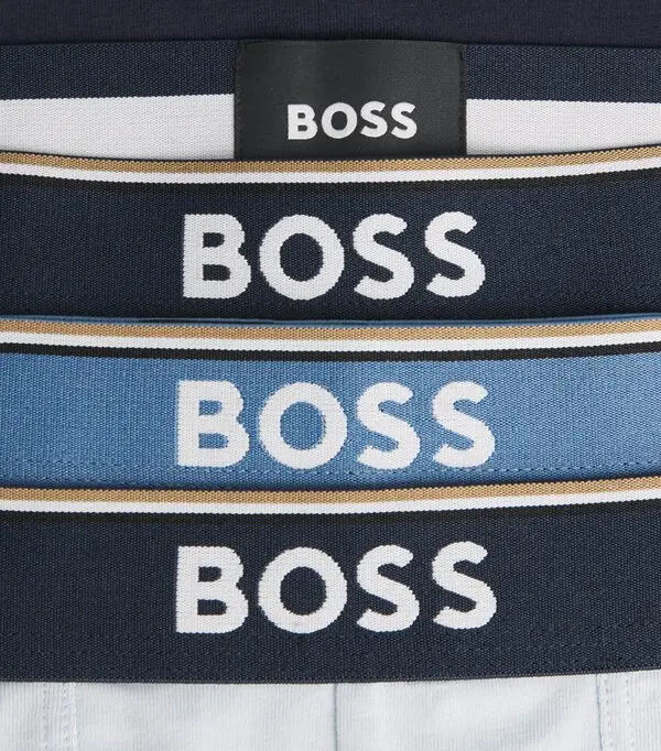 BOSS Stretch-cotton Power Trunks - Blue