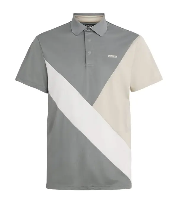 Rlx Ralph Lauren Colour-block Polo Shirt