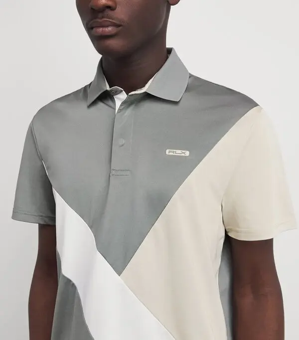 Rlx Ralph Lauren Colour-block Polo Shirt