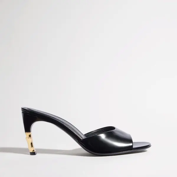 Gucci Castello Bamboo Heel Slides