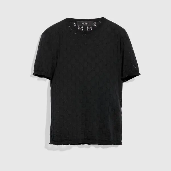 Gucci Gg Cotton Devoré T-shirt