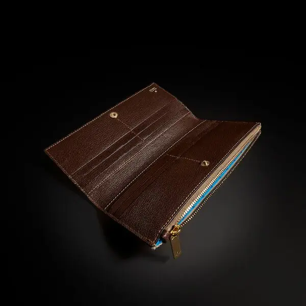 Gucci Long Wallet With Plaque Gg Canvas