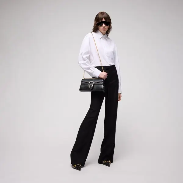 Gucci Gg Cotton Poplin Damier Shirt
