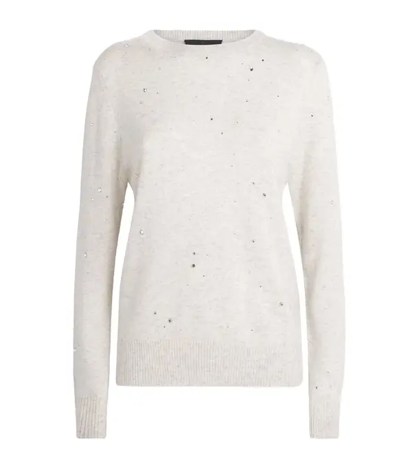 WILLIAM SHARP Cashmere Swarovski Crystal-embellished Sweater