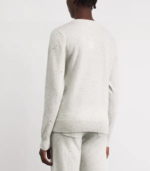 WILLIAM SHARP Cashmere Swarovski Crystal-embellished Sweater