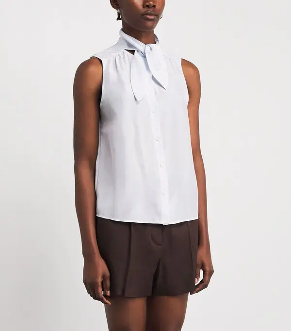 FRAME Silk Stripe The Novelist Shirt