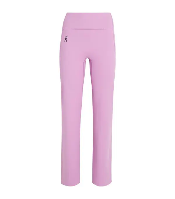 On Studio Flared Leggings - Pink