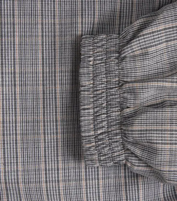 Acne Studios Check Jacquard Bomber Jacket