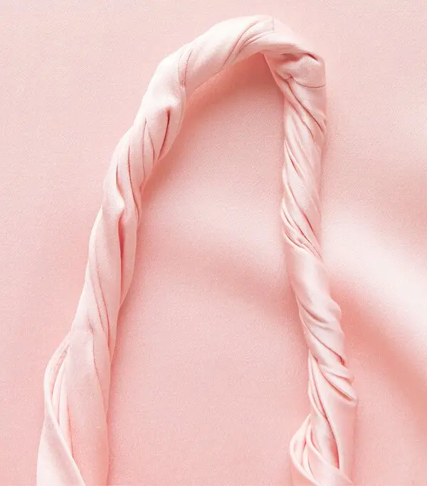 Alice + Olivia Andrina Satin Maxi Dress - Pink