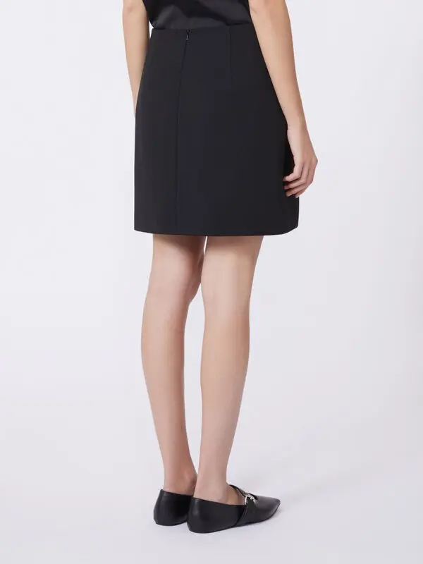 Max Mara Stretch Gabardine Mini Skirt