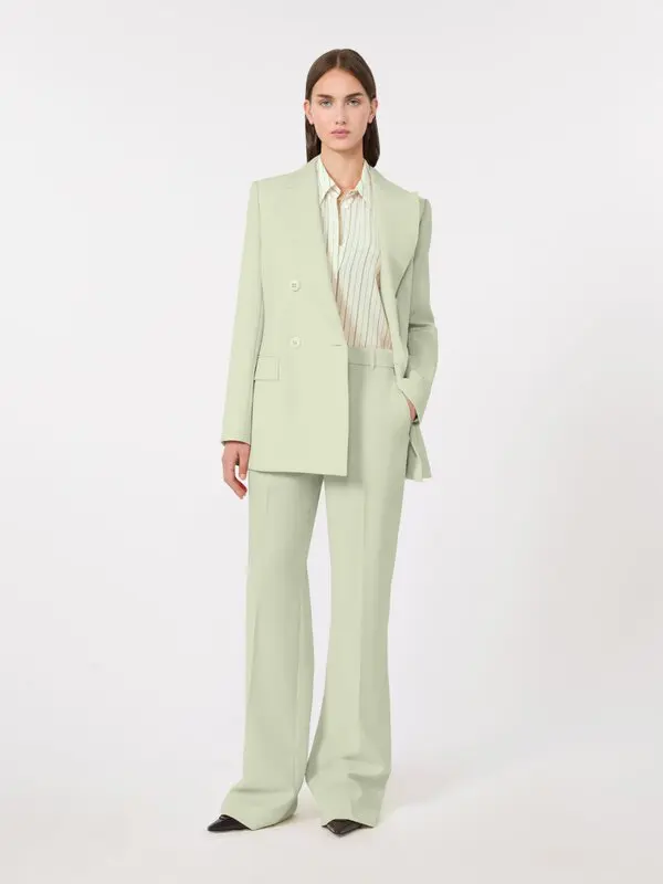 Max Mara Printed Silk Crepe De Chine Shirt