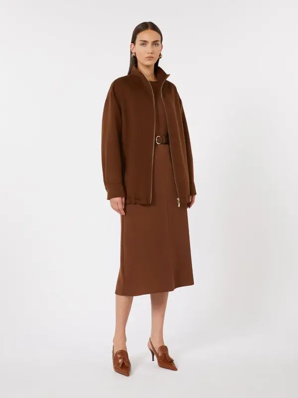 Max Mara Wool, Cashmere And Silk Coat