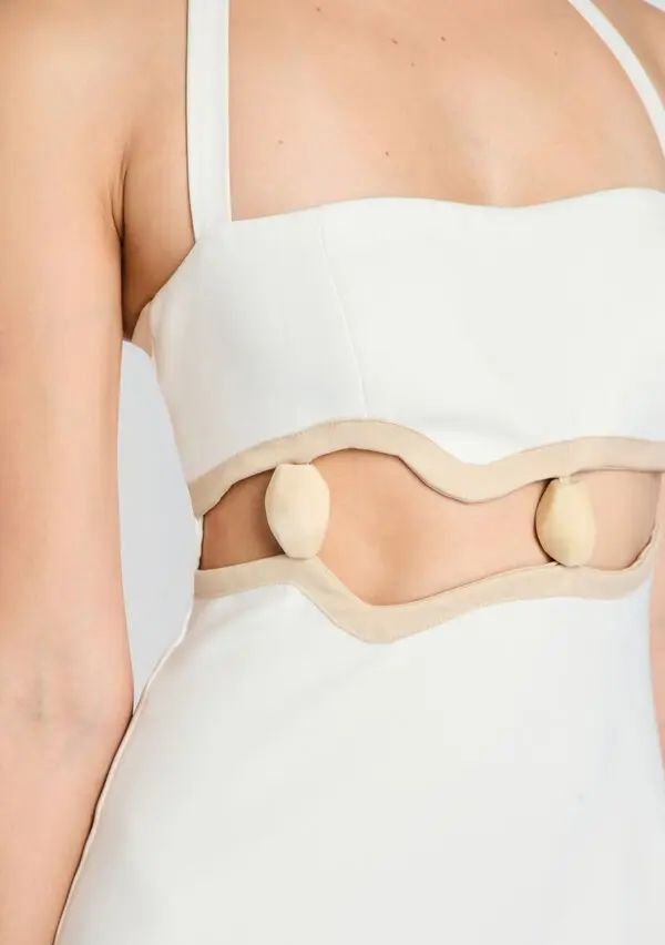 Azulu Kleio Cut-out Mini Dress