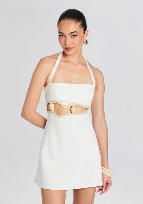 Azulu Kleio Cut-out Mini Dress