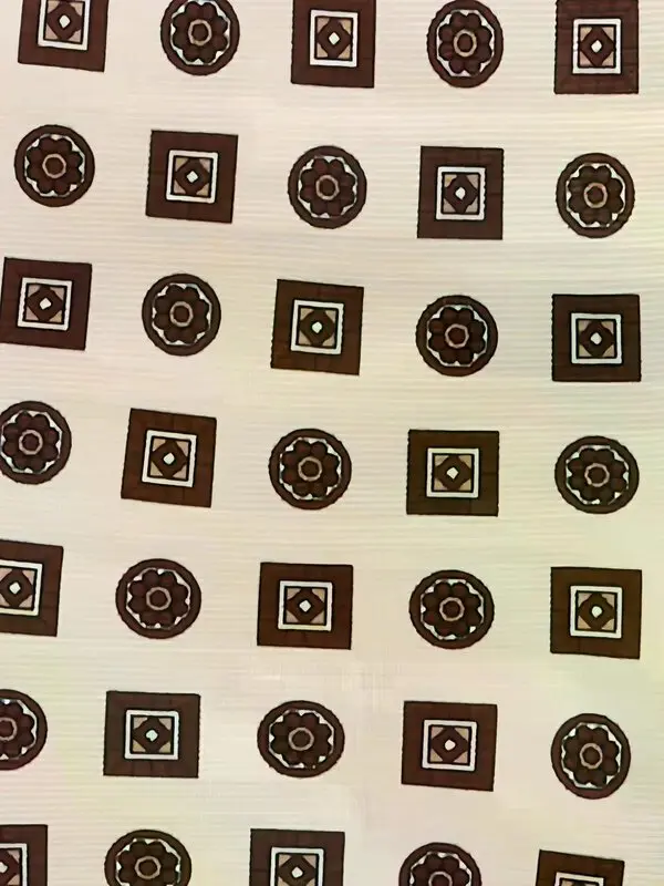 Kiton Geometric Print Neck Tie - Neutrals