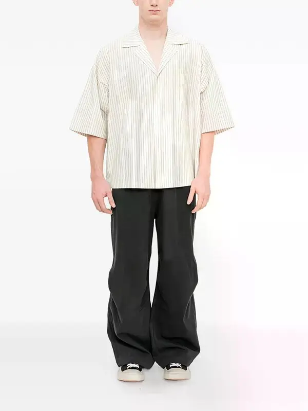 JOE CHIA Kantra Striped Shirt - White
