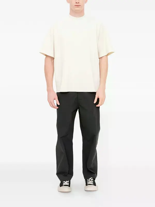 JOE CHIA Raw-cut-hem T-shirt