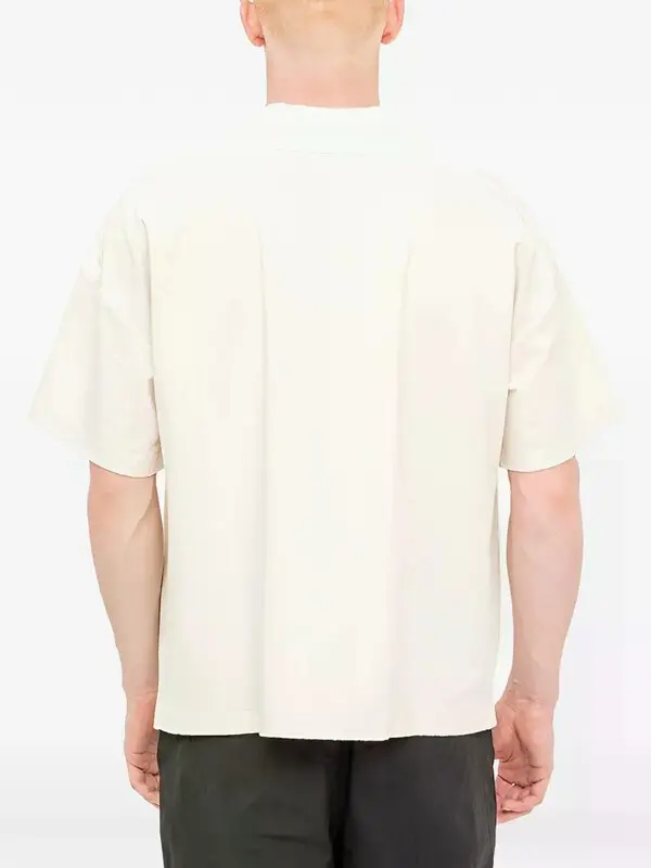 JOE CHIA Raw-cut-hem T-shirt