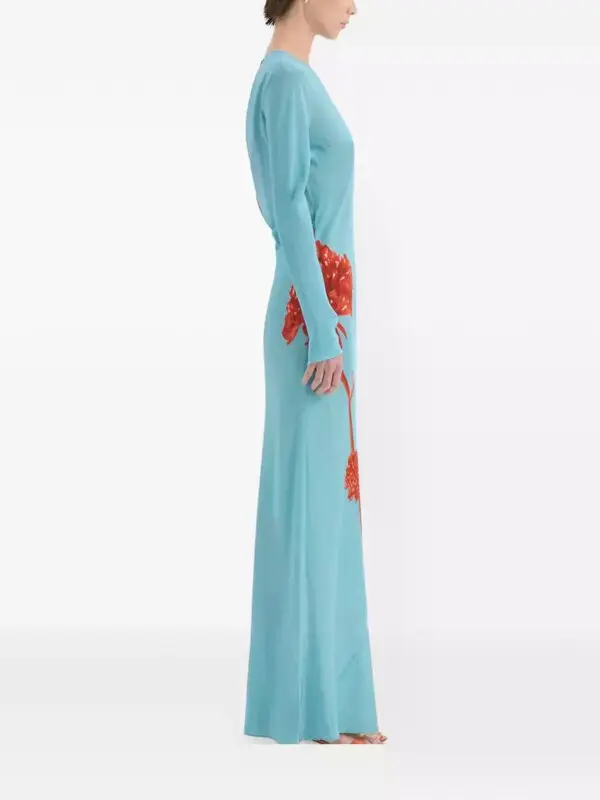 SIR. Amelie Long Sleeve Maxi Dress
