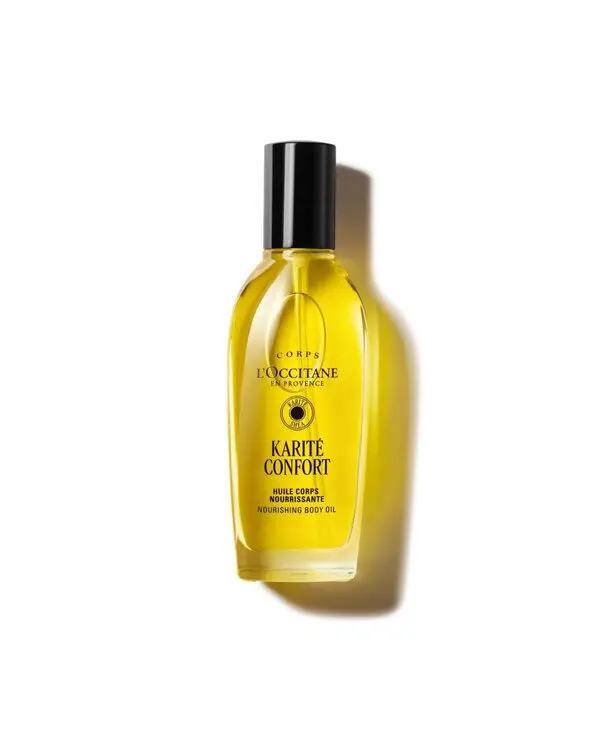 L'OCCITANE Karite Confort Nourishing Body Oil 3.30 Fl Oz - No Color