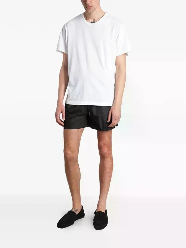 Tagliatore Swim Shorts With Logo Patch