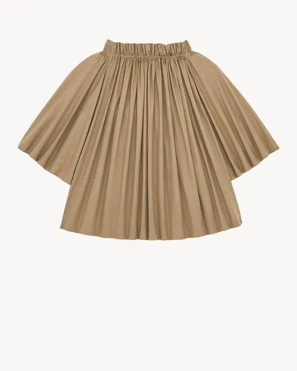 Saint Laurent Ruffled Cotton Top
