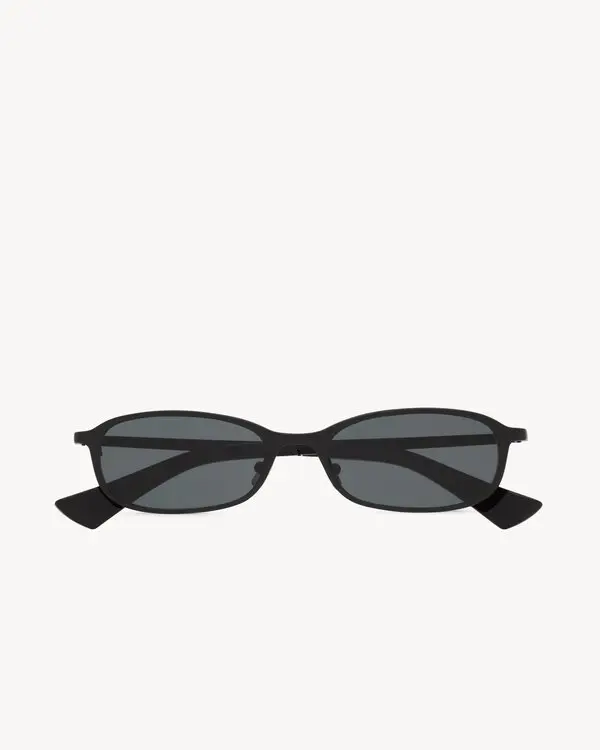 Saint Laurent Sl 934 Mia Oval Sunglasses - Black