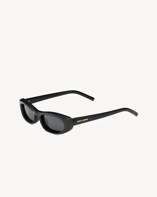 Saint Laurent Sl 557 Shade Plump Sunglasses - Black